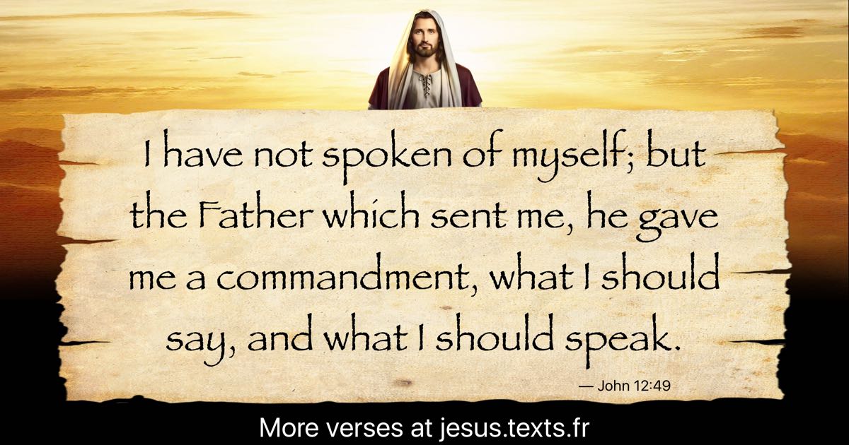 A quote from Jesus Christ | Texts From Apps